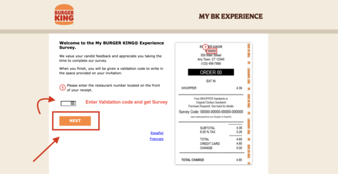 MyBKExperience.com – Burger King Survey (START NOW)